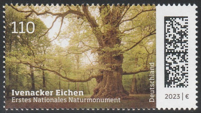 2023 Germany Ivenacker Eichen National Monument - Tree #FOR-1959 – Worldwidemint