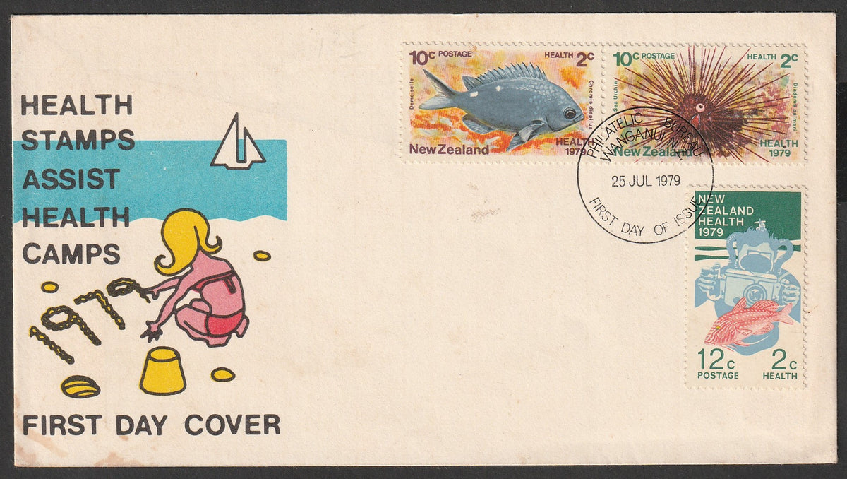 1979 New Zealand Health Stamps FDC #FE296 – Worldwidemint