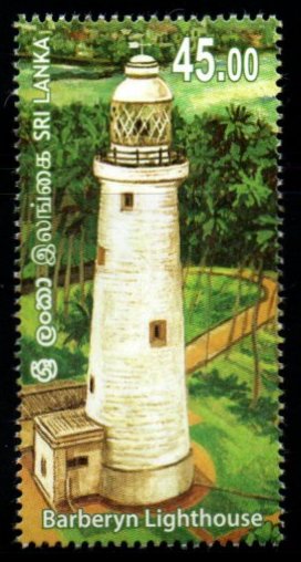 2018 Sri Lanka Barberyn Lighthouse 1v MNH #S-63 – Worldwidemint