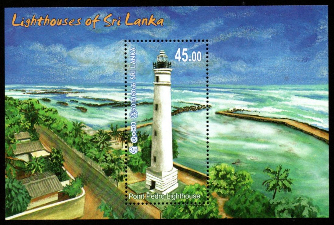 2018 Sri Lanka Point Pedro Lighthouse MS #S-68 – Worldwidemint