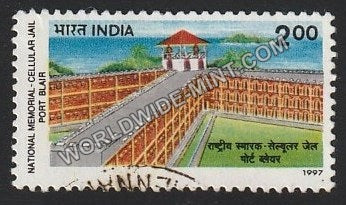 1997 Cellular Jail, Port Blair Used Stamp – Worldwidemint