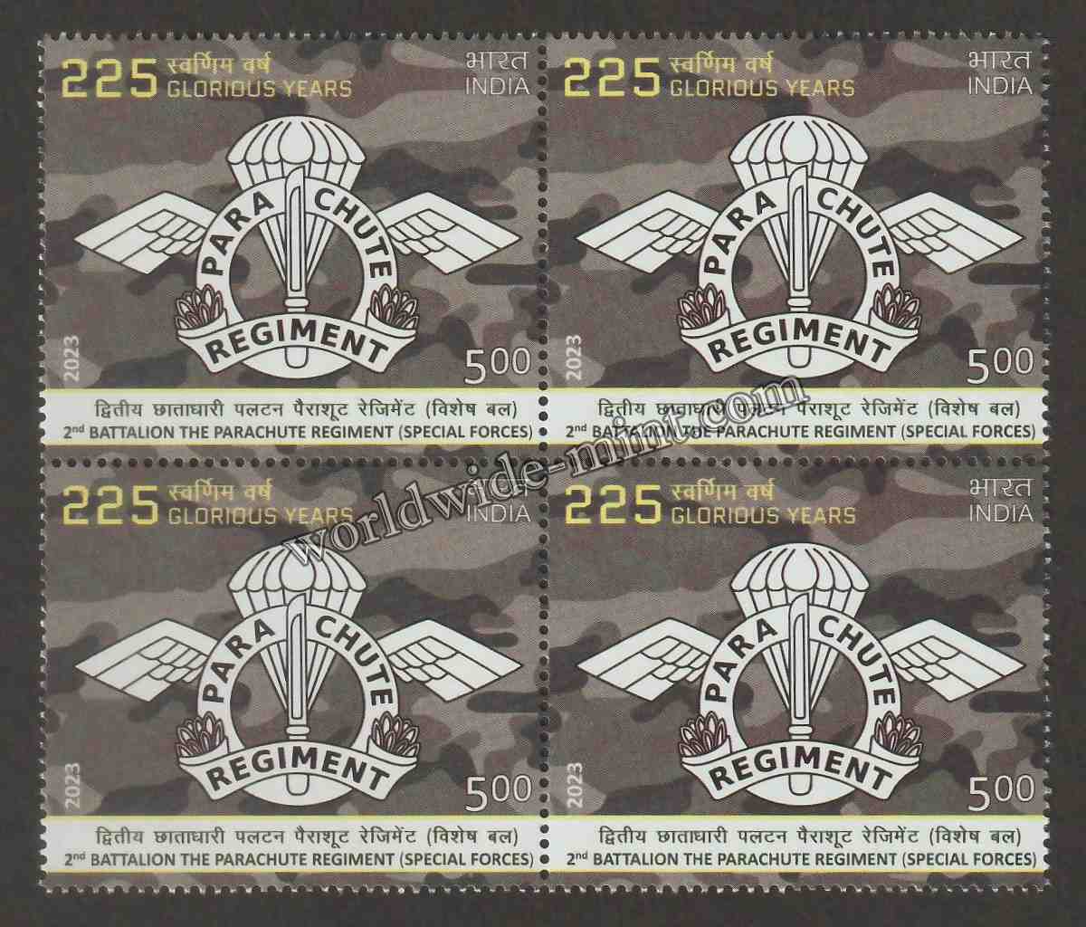 2023 INDIA 225 Glorious Years - 2nd Battalion The Parachute Regiment ...