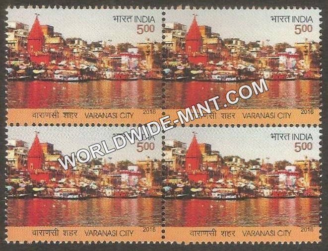 2016 Varanasi City Block of 4 MNH – Worldwidemint