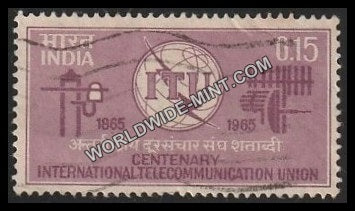 1965 International Telecommunication Union Used Stamp – Worldwidemint